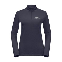 Jack Wolfskin Stehkragenpullover &raquo;SKY THERMAL HZ W&laquo; graphite-coolgrey M (38/40) M (38/40) Langarmshirt