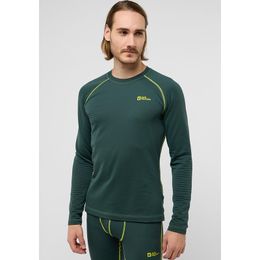 Jack Wolfskin Langarmshirt &raquo;INFINITE WARM LS M&laquo; black-olive L (52) L (52) Warmer Baselayer