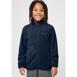 Jack Wolfskin Fleecejacke »WINTERSTEIN JACKET K« night-blue 140 140 Leichte Fleece-Jacke für Kinder