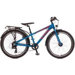 Bachtenkirch ATB »24" "SWOP" Jugendfahrrad matt-blau« 8 Gang Shimano Shimano-TX Schaltwerk Kettenschaltung für Damen und Herren, Kettenschaltung...