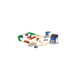 Brio Spiel Polizei und Feuerwehr Set Deluxe