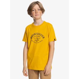 Quiksilver T-Shirt »Script Talk« Golden Rod 16(165-172cm) 16(165-172cm) Stoff: Leichter Baumwolljersey