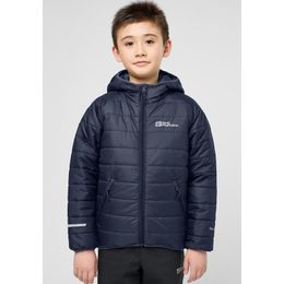 Jack Wolfskin Outdoorjacke »ZENON JACKET K« mit Kapuze night-blue 140 140 Leichte Isolationswinterjacke für Kinder