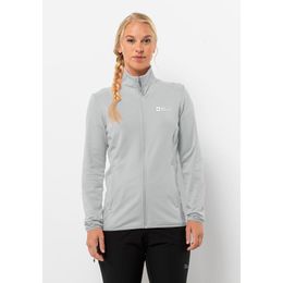 Jack Wolfskin Fleecejacke »KOLBENBERG FZ W« cool-grey L (42/44) L (42/44) Weiche Stretch-Fleece-Jacke