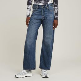 G-Star Raw Boyfriend-Jeans G-STAR "Bowey 3D Boyfriend" Gr. 29, Länge 30, blau (faded cliffside blue) Damen Jeans