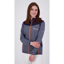 DEPROC Active Strickfleecejacke »ELM WOMEN« auch in Großen Größen erhältlich navy 40 (M) 40 (M) Besonders leichte Kunstfaserjacke,Powerstrecheinsätze