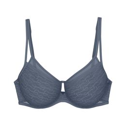 Triumph - Minimizer BH - Blue 075 - Triumph Signature Sheer - Unterwäsche für Frauen