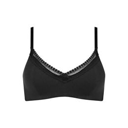 Triumph sloggi - Gefütterter BH - Black 000M - sloggi Go Ribbed - Unterwäsche für Frauen