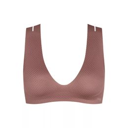 Sloggi - Bralette - Rose Brown S - Sloggi Zero Feel Flow - Unterwäsche für Frauen