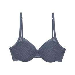 Triumph - Gefütterter Bügel-BH - Blue 070 - Triumph Signature Sheer - Unterwäsche für Frauen