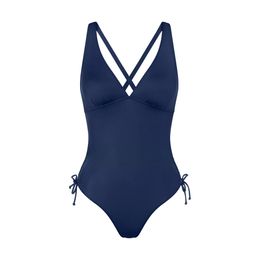 Triumph - Badeanzug mit gefütterten Cups - Dark blue 38C - Summer Mix & Match - Bademode für Frauen