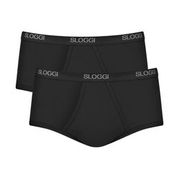 Sloggi - Herren Maxi - Black 0008 - Sloggi Men Basic - Unterwäsche für Männer