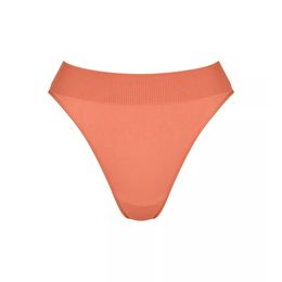 Sloggi - Slip mit hohem Beinausschnitt - Orange M - Sloggi Ever Infused - Unterwäsche für Frauen