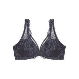 Triumph - Gefütterter Bügel-BH - Slate Gray 095 - Wild Peony Florale - Unterwäsche für Frauen