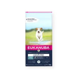 eukanuba Grain Free Adult Small Medium Breed Ocean Fish 12kg