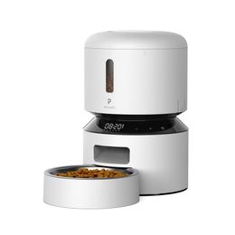 Pet Libro GRANARY AUTOMATIC FEEDER 3L WHITE-UK&EU ADAPTER