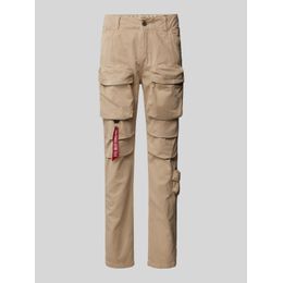 Alpha Industries Regular Fit Cargohose mit Gürtelschlaufen Modell 'Tactical Pant'