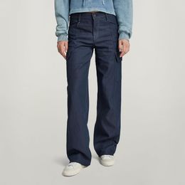 G-Star Raw Judee Cargo Low Waist Loose Jeans - Dunkelblau - Damen