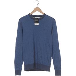 Calvin Klein Herren Pullover, blau, Gr. 46