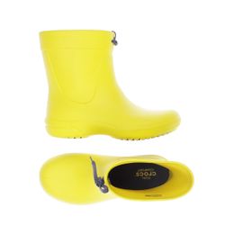 Crocs Damen Stiefelette, gelb, Gr. 5