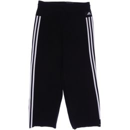 Adidas Damen Stoffhose, schwarz, Gr. 0