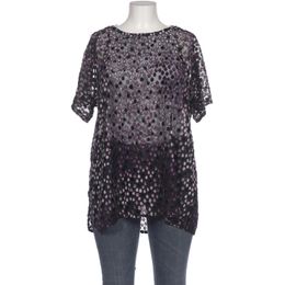 Selection by Ulla Popken Damen Bluse, schwarz, Gr. 42