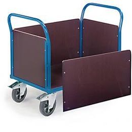 ROLLCART Vierwandwagen, 1000 x 670 mm, Tragkraft 1.200 kg