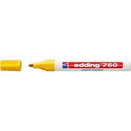 Edding Lackmarker 750, 2-4 mm, gelb, 1 Stück