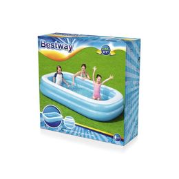 Bestway Rechteckiger Familienpool 262cm x 175cm x 51cm