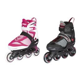 Crivit Inlineskates, patentierte Weiten- und Längeneinstellung