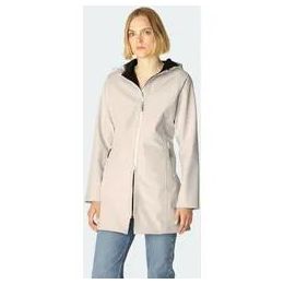 Regen- und Matschjacke Ilse Jacobsen "DAYBREAK01" Gr. 38, beige (bleached sand) Damen Jacken Moderne Softshell-Allwetterjacke, atmungsaktiv, wasserfest, dehnbar