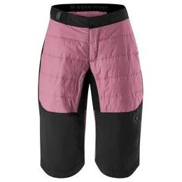 Fahrradhose Gonso "TRAIL SHORTS PRIMALOFT W" Gr. 42, Normalgrößen, lila (flieder) Damen Hosen Primaloft-Radhose, MTB-Shorts ohne Sitzpolster, verstellbarer Bund