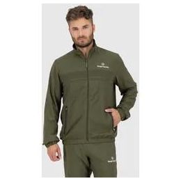 Trainingsanzug Sergio Tacchini "SPECCHIO 024 TRACKSUIT Herren" Gr. L, grün (grape leaf/gardenia) Herren Sportanzüge Trainingsanzug Herren, Tracksuit, Retro, Outdoor, Jogging, Streetwear