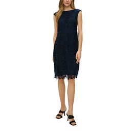 Cocktailkleid s.Oliver BLACK LABEL Gr. 34, N-Gr, blau (blue) Damen Kleider Partykleid