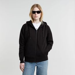 G-Star Raw Premium Core 2.1 Hooded Zip Thru Sweatshirt - Schwarz - Damen