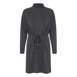 Fransa Kleid 'Rosa 2' Damen Größe 36 dunkelgrau Winterkleid