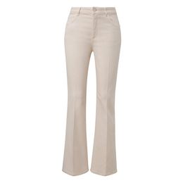 comma, comma casual identity B&uuml;gelfaltenhose Damen Gr&ouml;&szlig;e 50 hellbeige