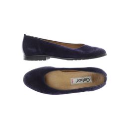 Gabor Damen Ballerinas, marineblau, Gr. 5