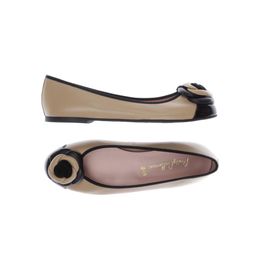 Pretty Ballerinas Damen Ballerinas, beige, Gr. 38