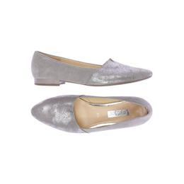 Gabor Damen Ballerinas, silber, Gr. 6.5