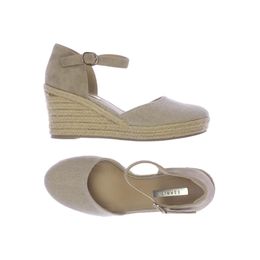 Esprit Damen Sandale, beige, Gr. 38