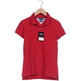 Tommy Hilfiger Damen Poloshirt, rot, Gr. 38