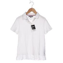 Tommy Hilfiger Damen Poloshirt, cremeweiß, Gr. 36