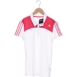 Adidas Damen Poloshirt, weiß, Gr. 38