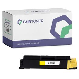 FairToner Kompatibel für Kyocera 1T02KTANL0 / TK-580Y Toner Gelb