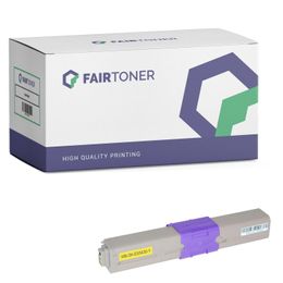 FairToner Kompatibel für OKI 44469740 Toner Gelb