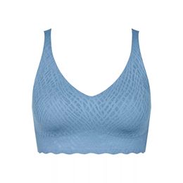 Sloggi - Bralette - Cerulean Blue 00XS - Sloggi Zero Feel Bliss - Unterwäsche für Frauen