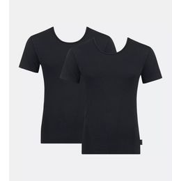 Sloggi - Herren-T-Shirt - Black 0006 - Sloggi Men / - Unterwäsche für Männer