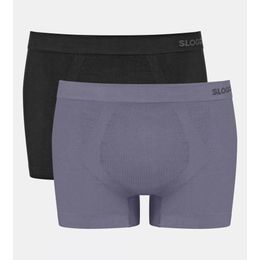 Sloggi - Herren Short - Slate Gray 000L - Sloggi Men Go Smooth - Unterwäsche für Männer