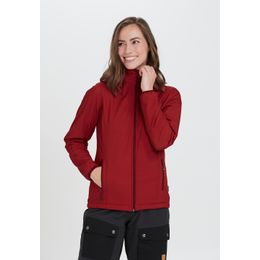 WHISTLER Damen Softshelljacke "Covina", rot, Gr. 42, unifarben, 94% Polyester, 6% Elasthan, Jacken, mit wasser- und winddichtem Funktionsmaterial